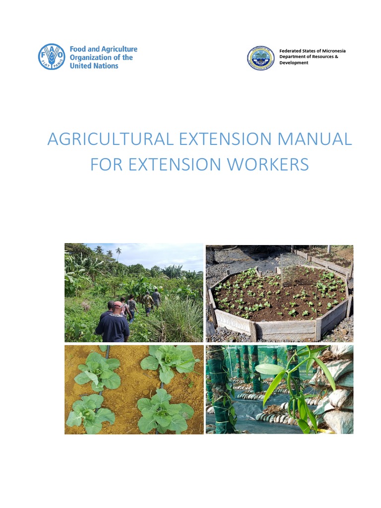 Agricultural Extension Guide | PDF | Adult Education | Agriculture