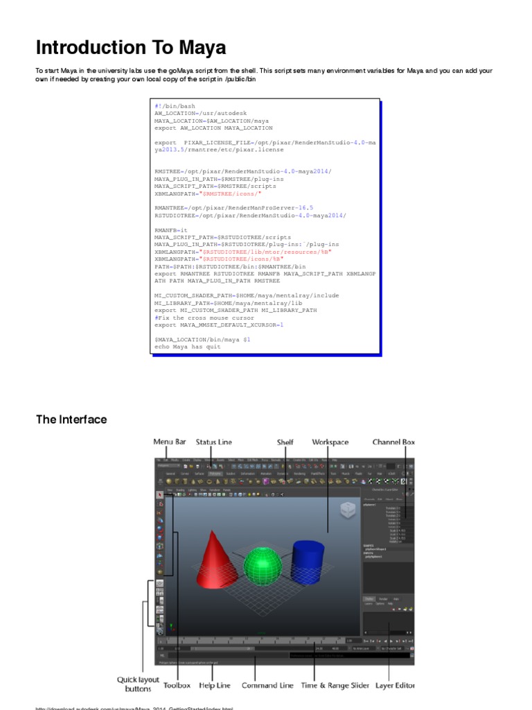 Introduction To Maya Rmstree Icons Pdf Directory Computing