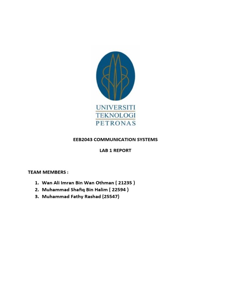 CommSys Lab 2 Report | PDF | Detector (Radio) | Audio Electronics