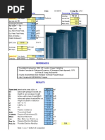 Slab On Grade Excel Sheet | PDF | Young's Modulus | Concrete