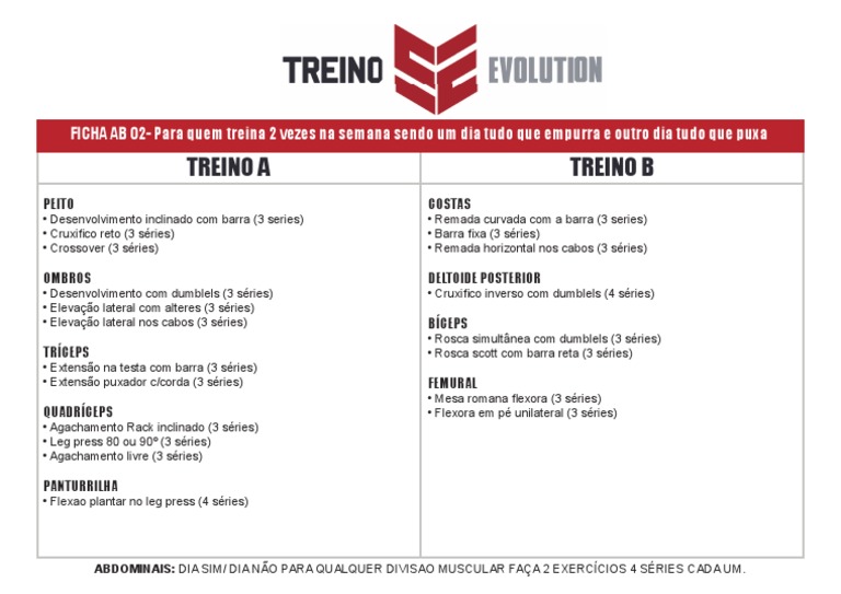 FICHA AB2 Sardinha Evolution | PDF