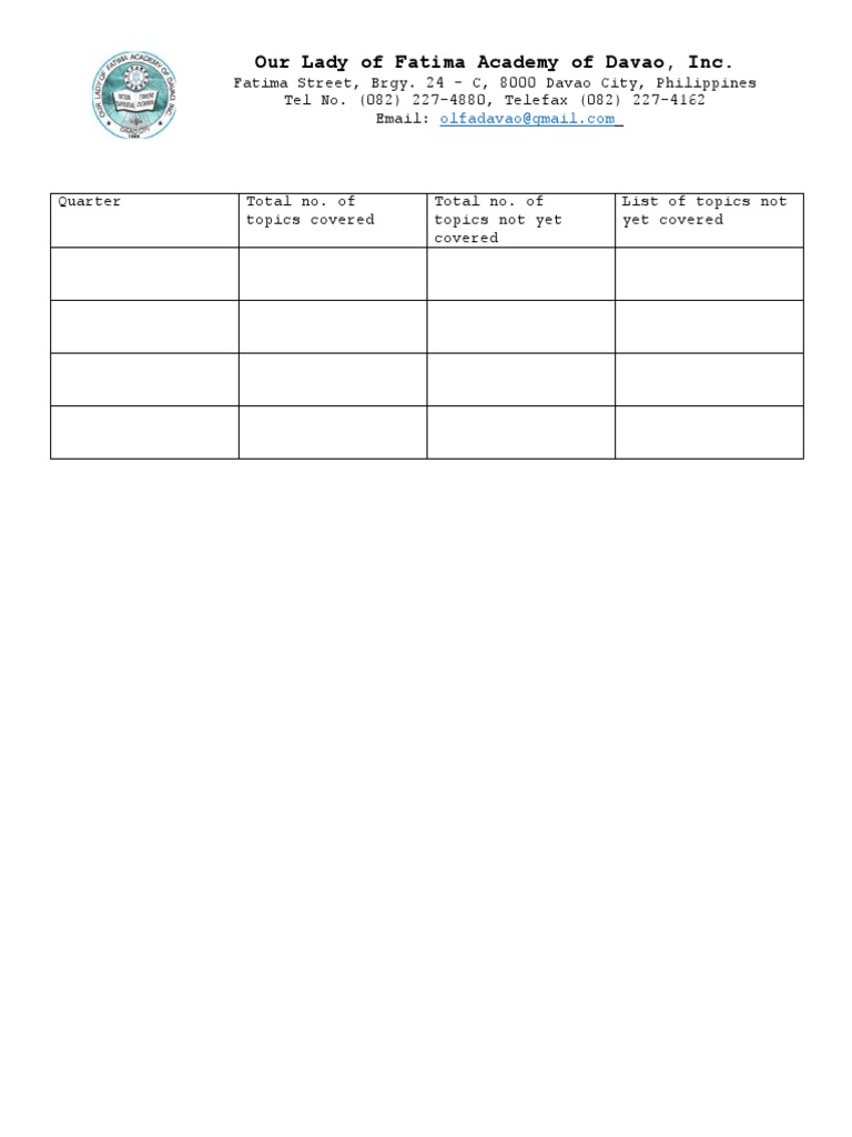 List of Topics | PDF