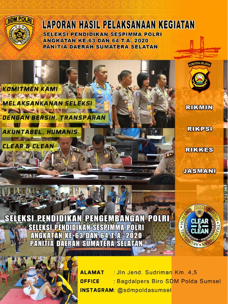 Laporan Sespimma 2020 PDF | PDF