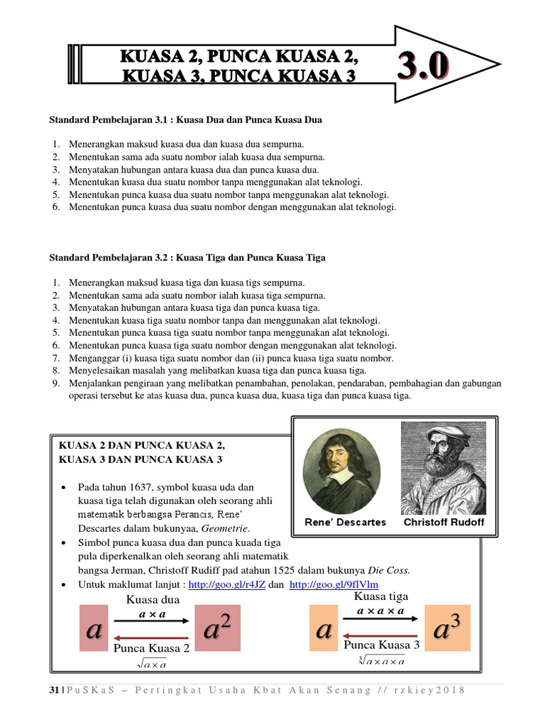 B3 - Kuasa 2, 3 Punca Kuasa 2, 3 | PDF