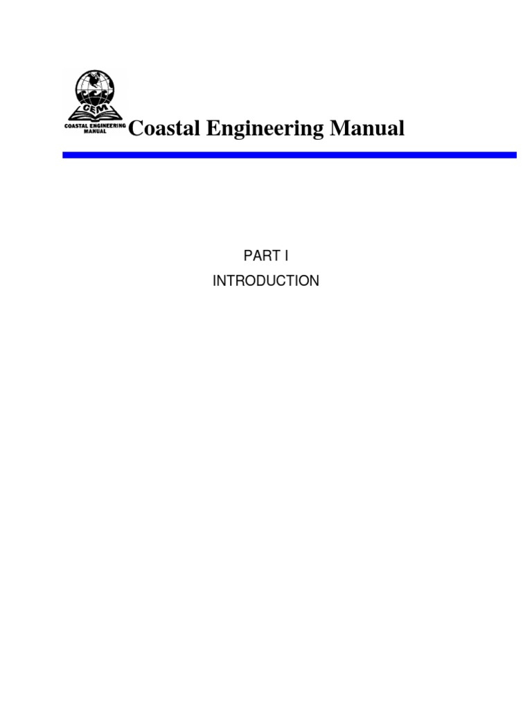 Coastal Engineering Manual | PDF