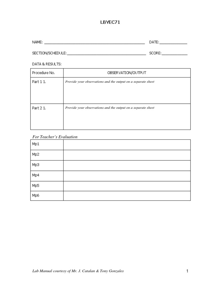 C Programming Lab Manual Guide | PDF | Cartesian Coordinate System ...