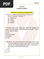 Class 2 Imo 4 Years Sample Paper PDF | PDF | Teaching Mathematics
