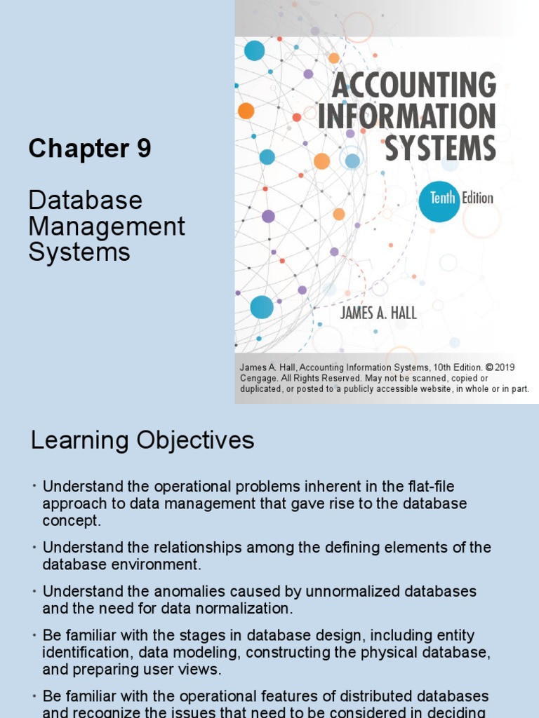 AcctIS10E Ch09 CE | PDF | Databases | Relational Database