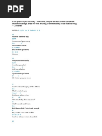 Location Unknown Chords | PDF