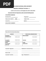 IGNOU Assignment Evaluation Sheet | PDF