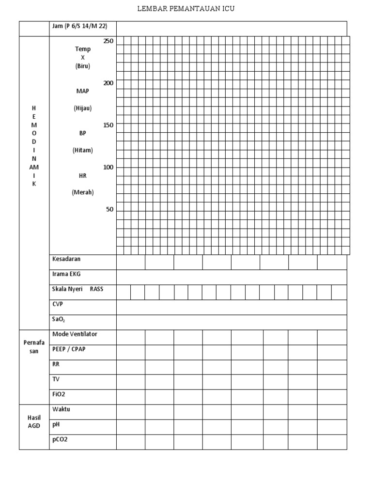 Lembar Icu | PDF