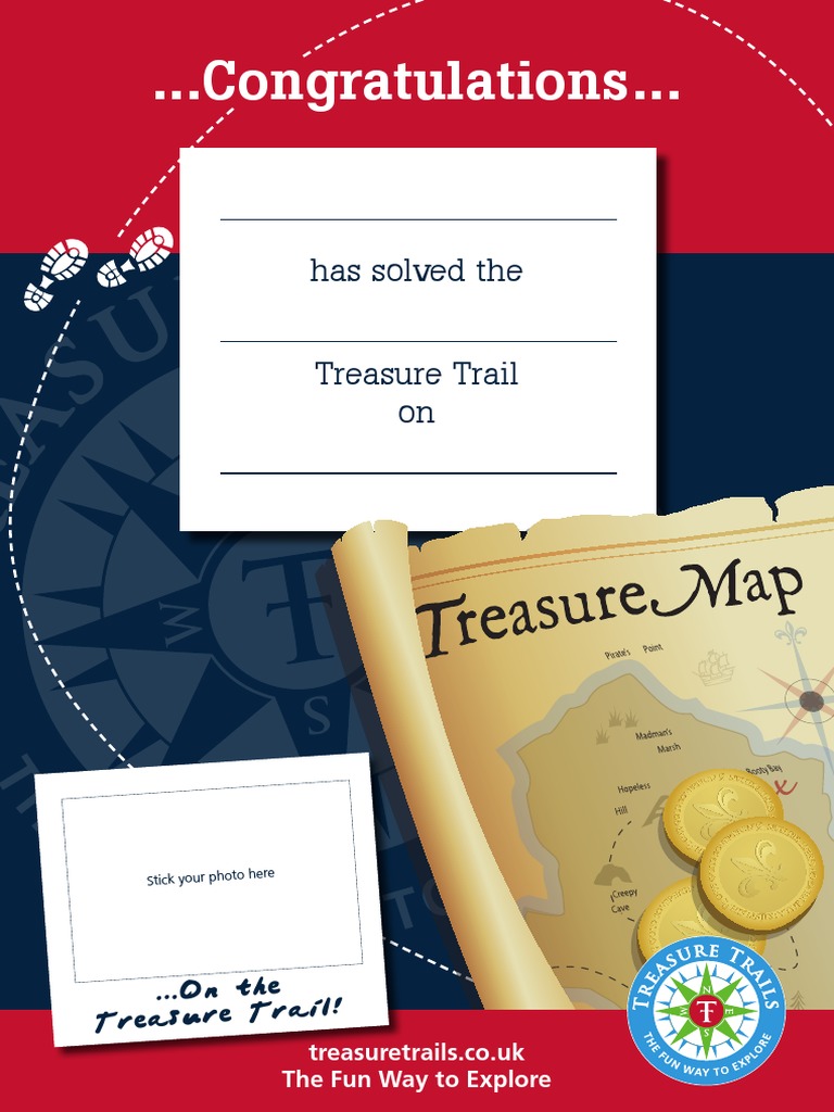 Congratulations... : Has Solved The Treasure Trail On | PDF