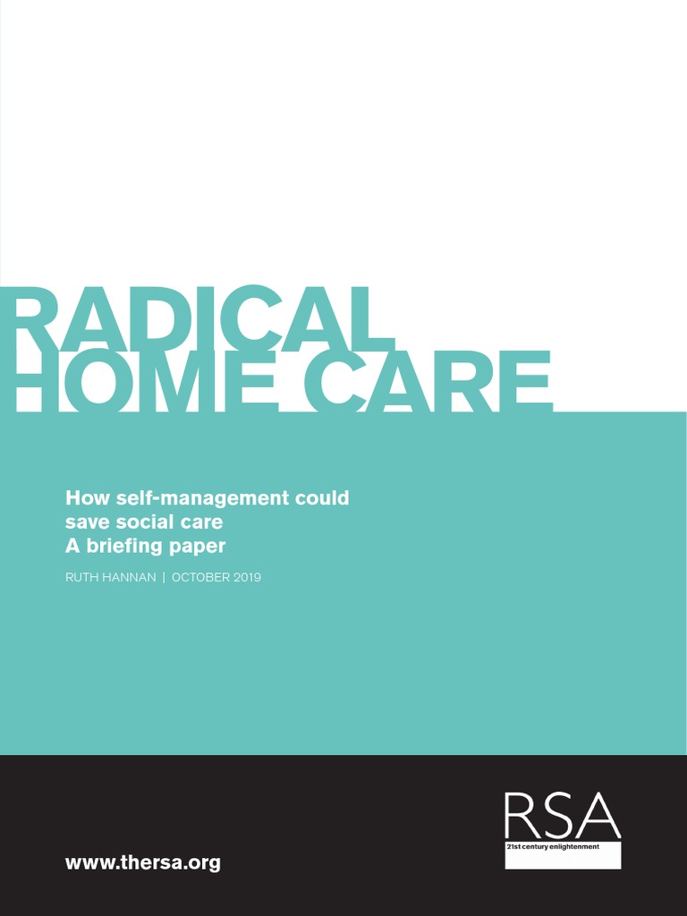 Report Rsa Radical Home Care | PDF | Midwife | Social Work