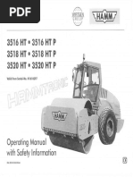 Hamm HD13 HD14 Tandem Roller Tractor Operating Manual PDF | PDF