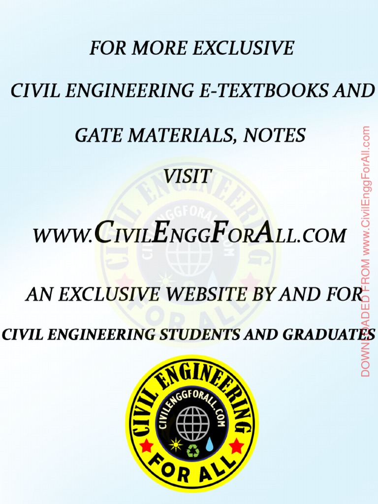 Civil Engineering Document from CivilEnggForAll | PDF