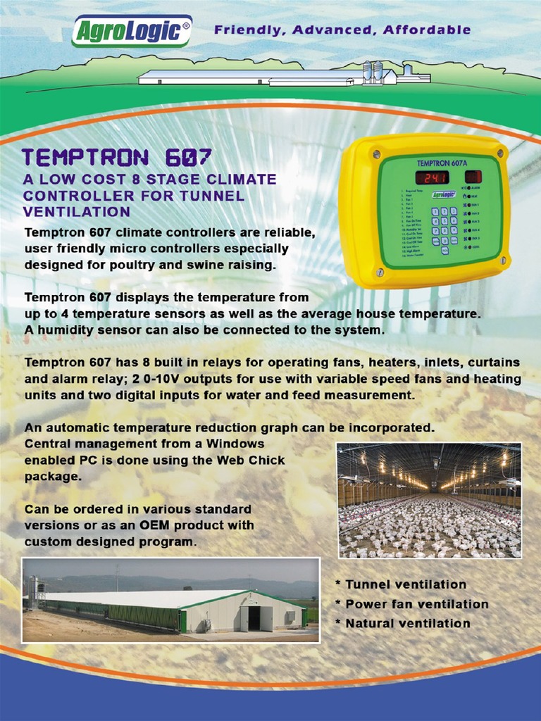 AgroLogic Temptron 607-A Enlarged PDF | PDF
