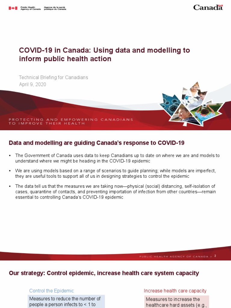 PHAC Briefing - 20200409 | PDF | Infection | Quarantine