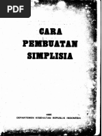 Pemekatan Ekstrak Dan Perhitungan Rendemen | PDF