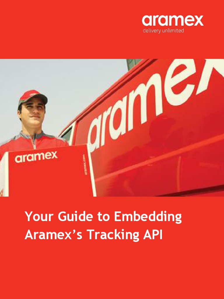 Dev Guide: Aramex Tracking API | PDF | Application Programming Interface | Soap