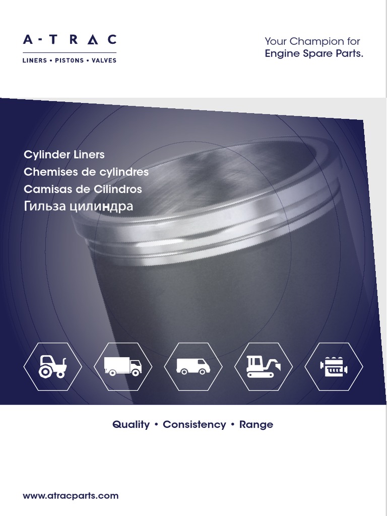 Wagdi Cylinder-Liners-Catalogue PDF | PDF | Cylinder (Engine) | Vehicles