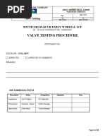 Valve Inspection Checklist | PDF | Valve | Plumbing