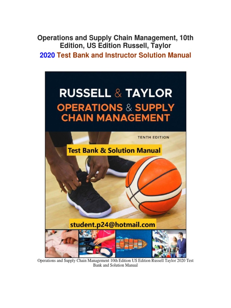 Operations and Supply Chain Management, 10th Edition, US Edition ...