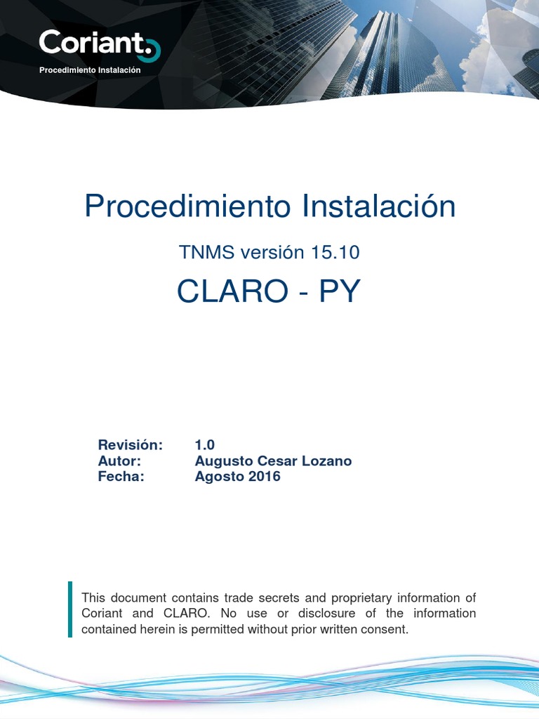 Manual Instalación TNMS Client Versión 15 | PDF | Computación de 64 bits | Windows 7