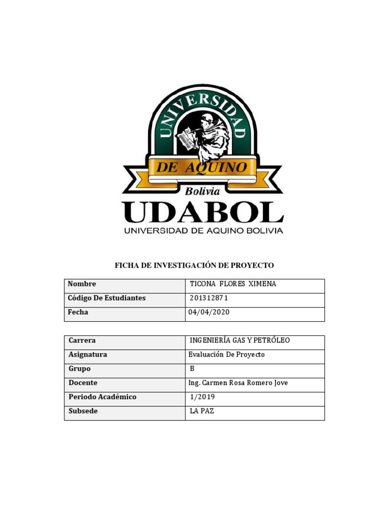 Proyecto de Inversion Van y Tir | PDF | Gas natural | Bancos