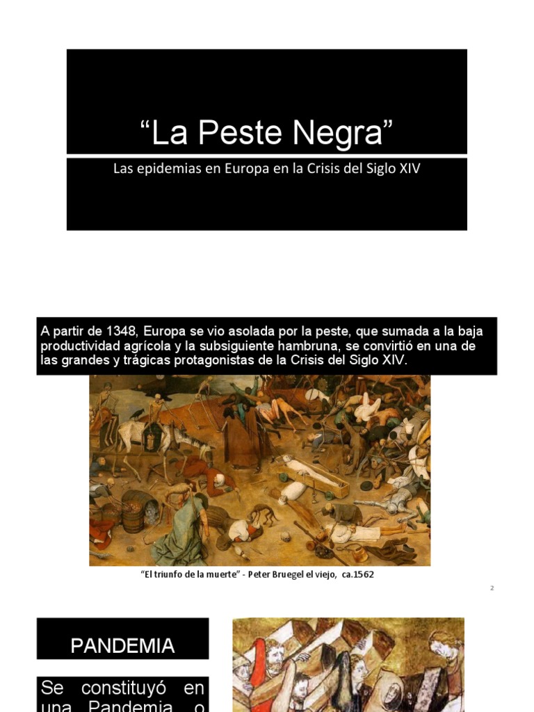 Impacto de la Peste Negra en Europa | PDF | Muerte negra | Peste ...