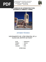 Modelo de Informe Tecnico de Losa Deportiva | PDF