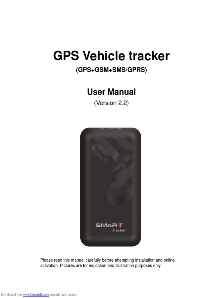 GPS Vehicle Tracker: User Manual | PDF