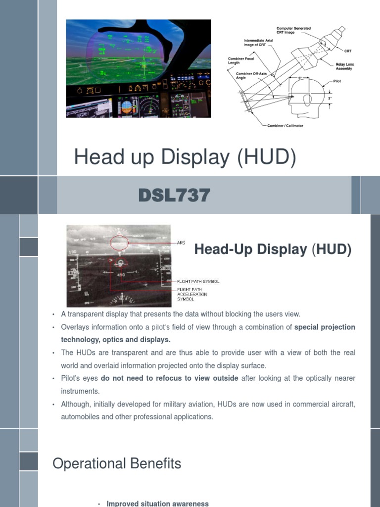 Head Up Display (HUD) | PDF | Optics | Field Of View