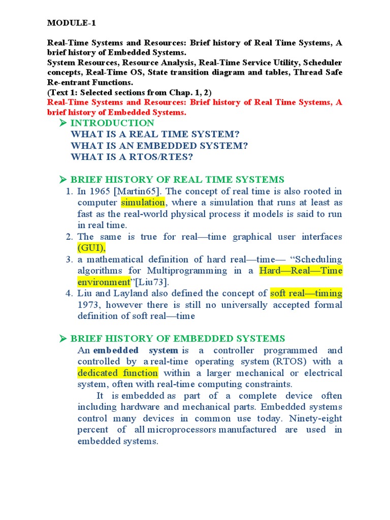 Understanding Real-Time Systems: A Comprehensive Look at Real-Time ...