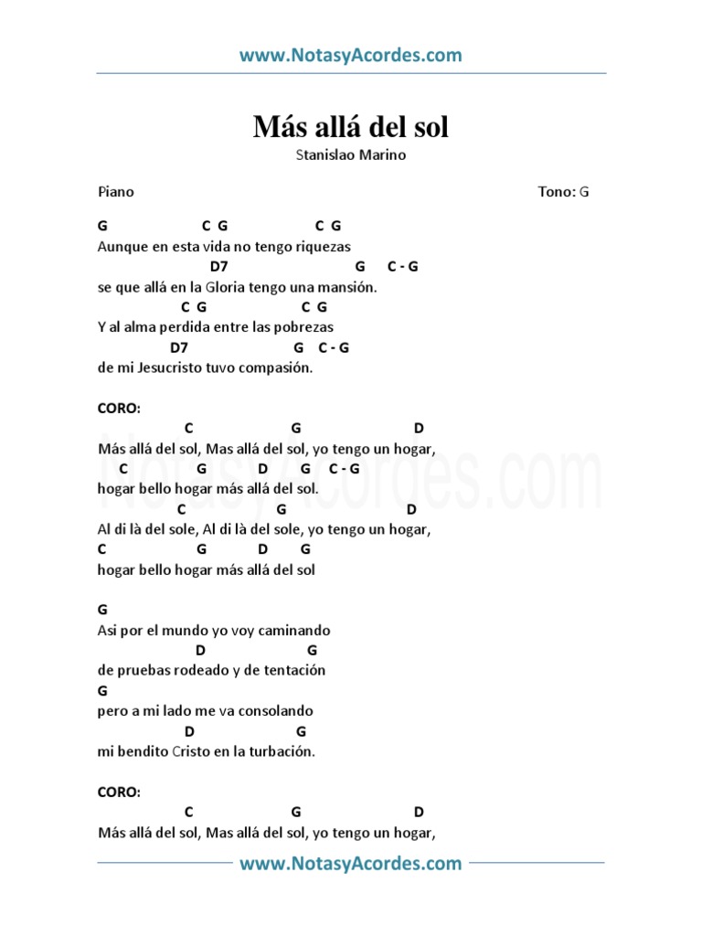Más Allá Del Sol Stanislao Marino Pdf