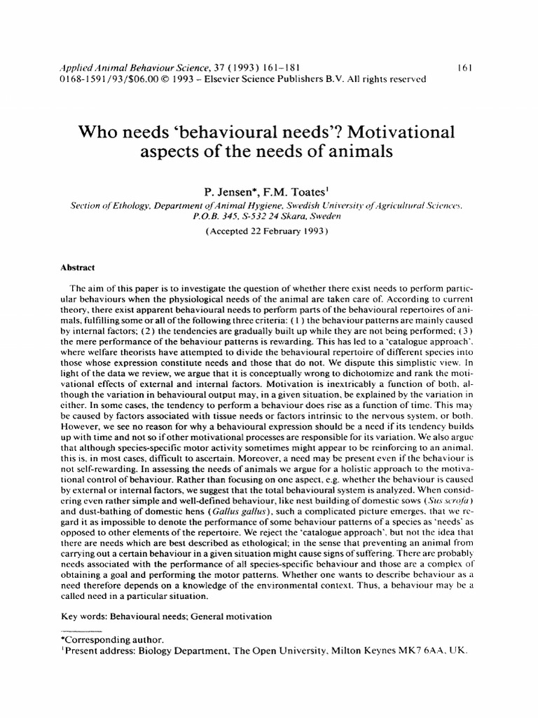 Behavioural Needs PDF | PDF | Motivation | Motivational
