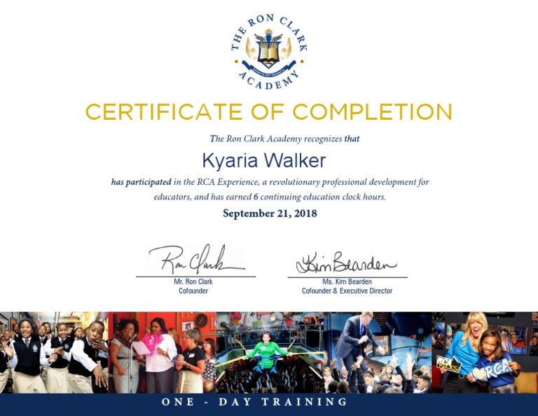 Rca Certificate | PDF | Career & Growth