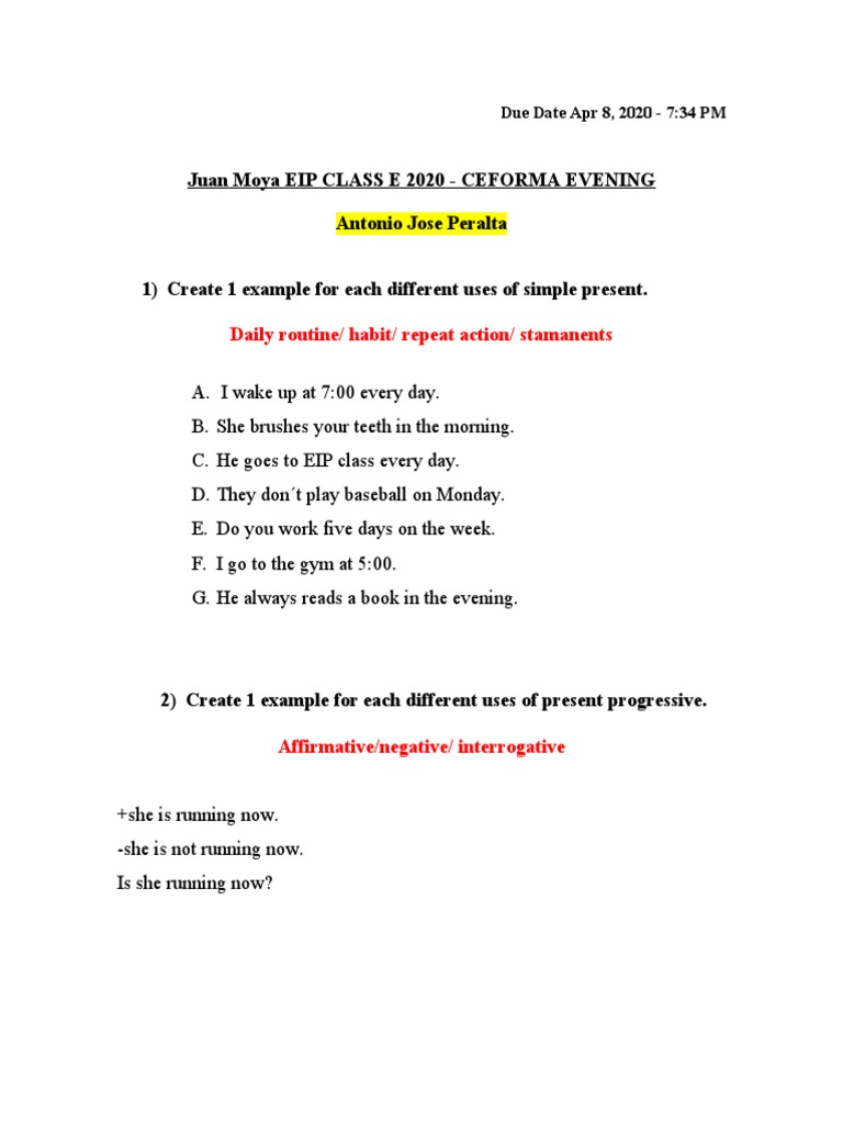 English Homework Wednesday | PDF | Language Arts & Discipline | Wellness