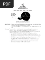 Wooden-Clock Manual A4 | PDF | Trademark | Clock