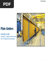 Design Principles of Plate Girders | PDF | Beam (Structure) | Bending