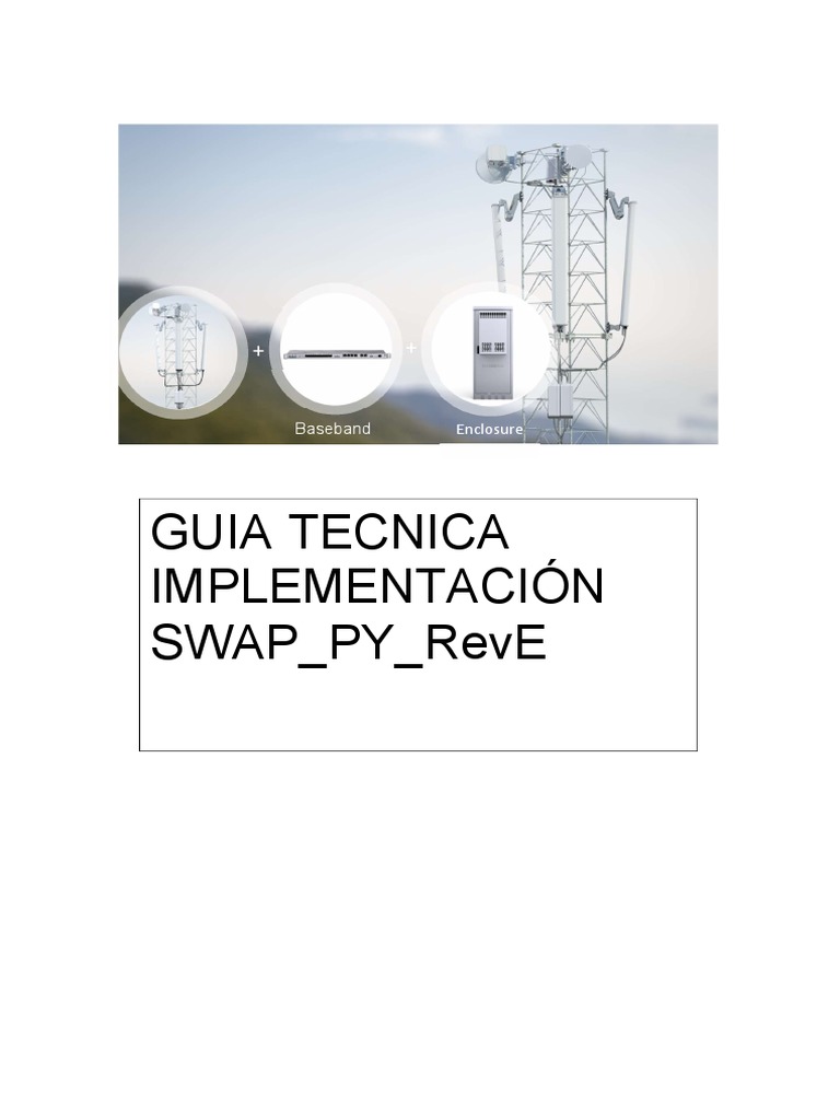 Guia Tecnica IMPLEMENTACION SWAP PY RevE PDF | PDF | Lte ... Guia Tecnica IMPLEMENTACION SWAP PY RevE PDF | PDF | Lte ...