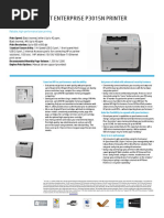 HP Color LaserJet Managed MFP E786dn (5QJ90A) Spec Sheet | PDF