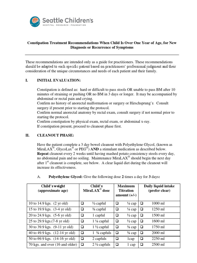 Bowel Cleanout PDF | PDF | Constipation | Pharmacology