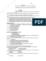 Pagbasa at Pagsusuri Exam 1 | PDF