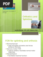 Short Opponens Spilint | PDF | Hand | Thumb