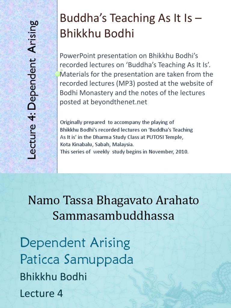 Dependent Arising | PDF | Buddhist Philosophical Concepts | Mind