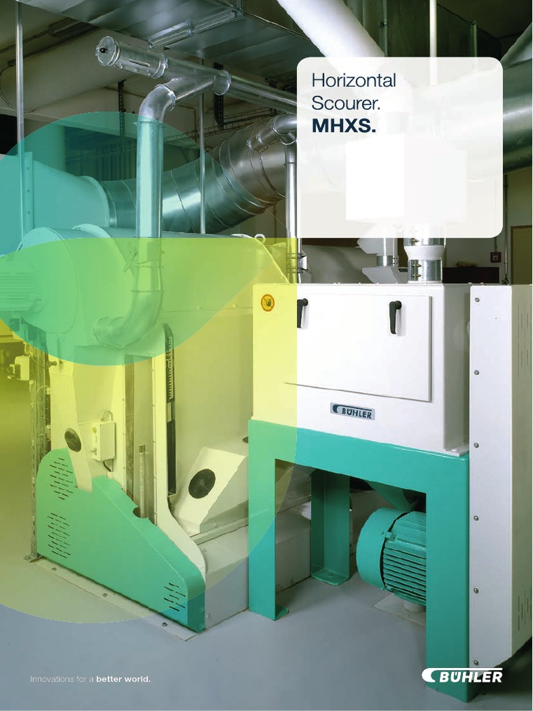 Horizontal Scourer MHXS Provides Excellent Scouring Action for Surface ...