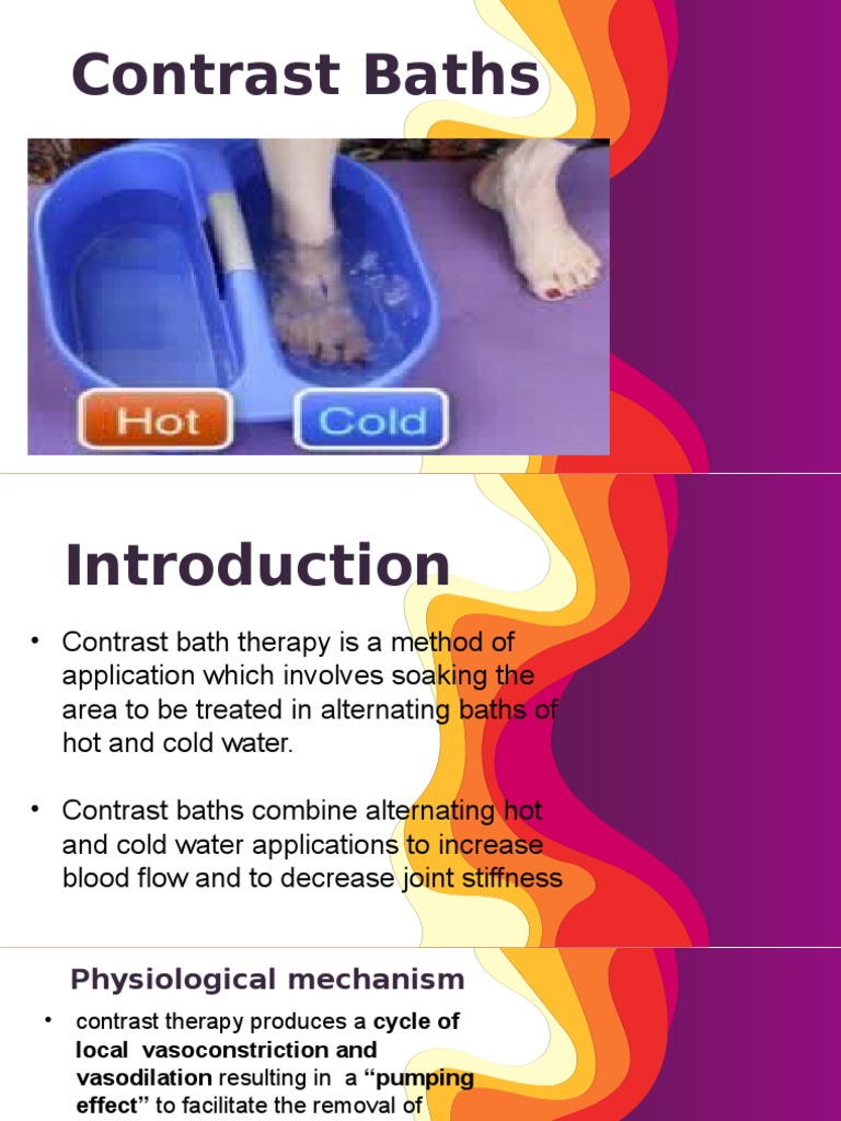 Contrast Bath - MKK | PDF | Vasodilation | Medical Specialties