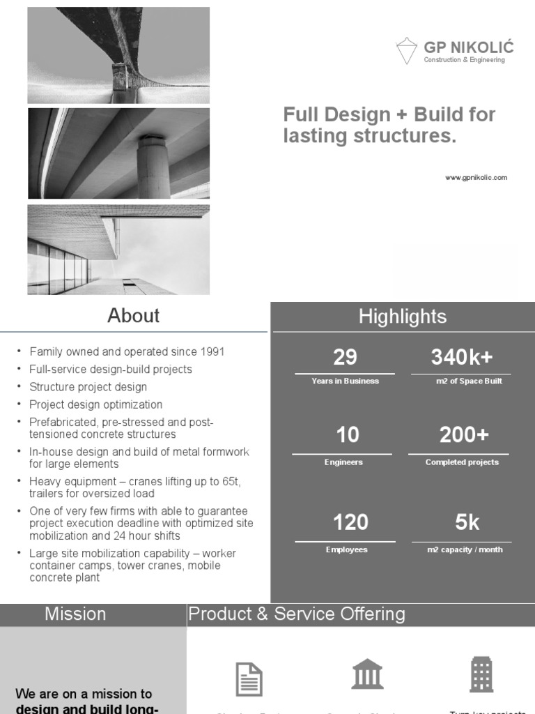 GP NIKOLIC Presentation (1) 2020 | PDF | Crane (Machine) | Prestressed ...