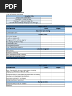 Bulk Material Requirements Checklist | PDF