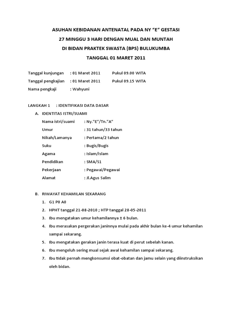 Askeb Anc Fisiologi | PDF